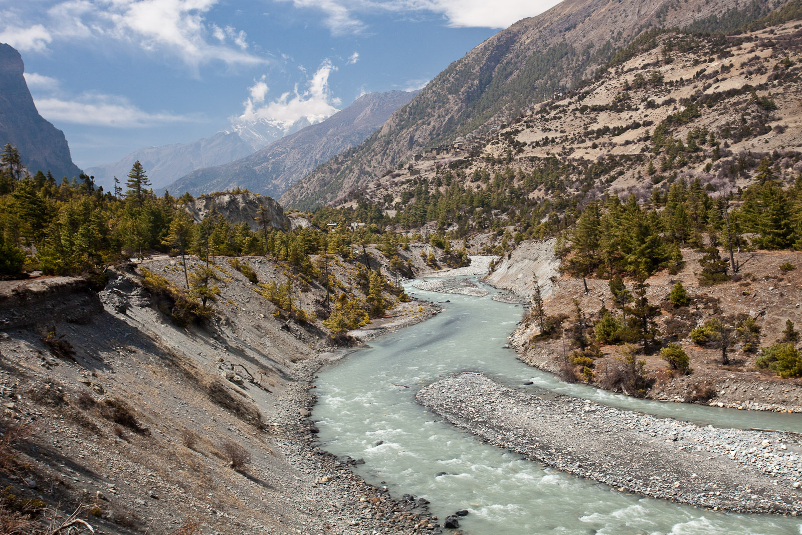 Marshyangdi River - Well Nepal Treks